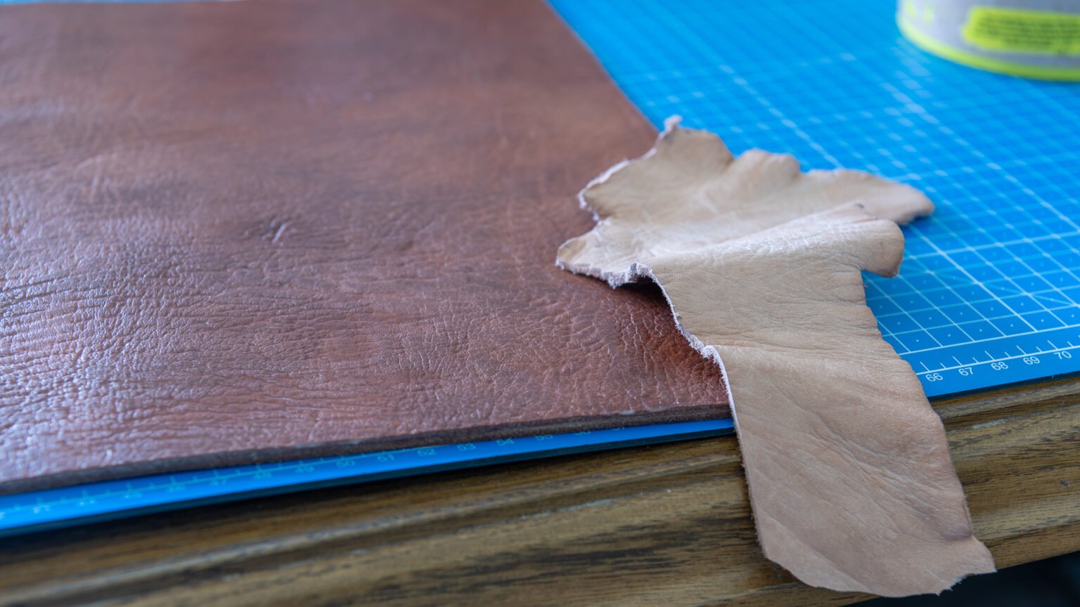 Leather work pad - Zanshin Sailing
